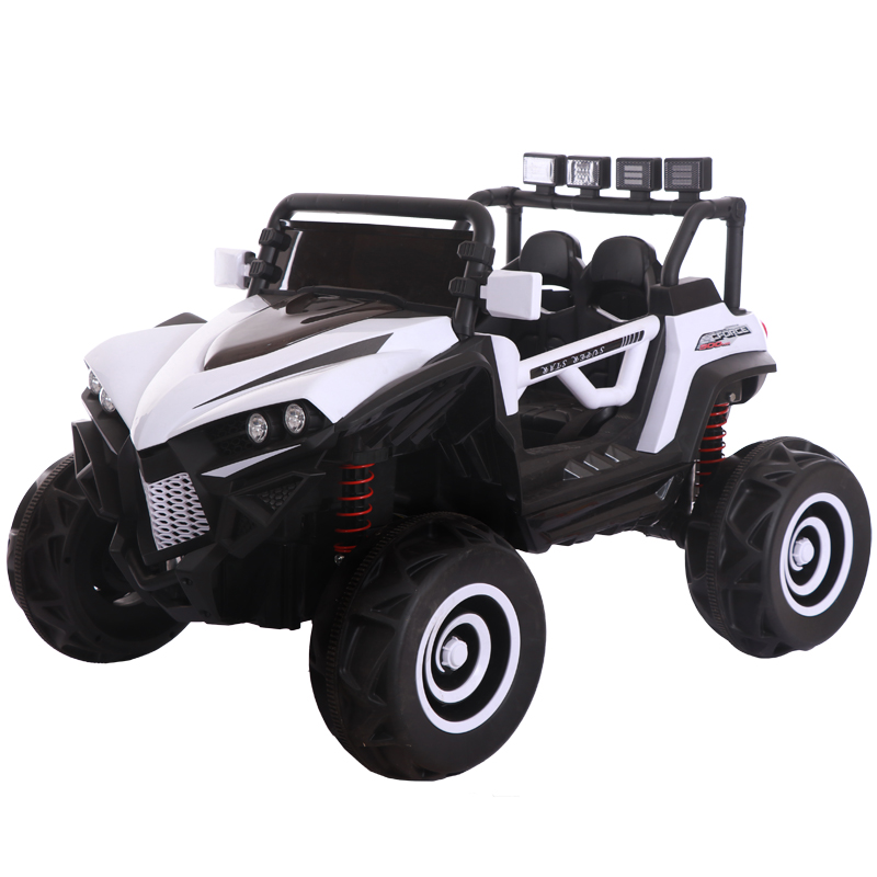 2 Seater Electric Ride on Jeep for Kids White - Electric Ride on Cars ...